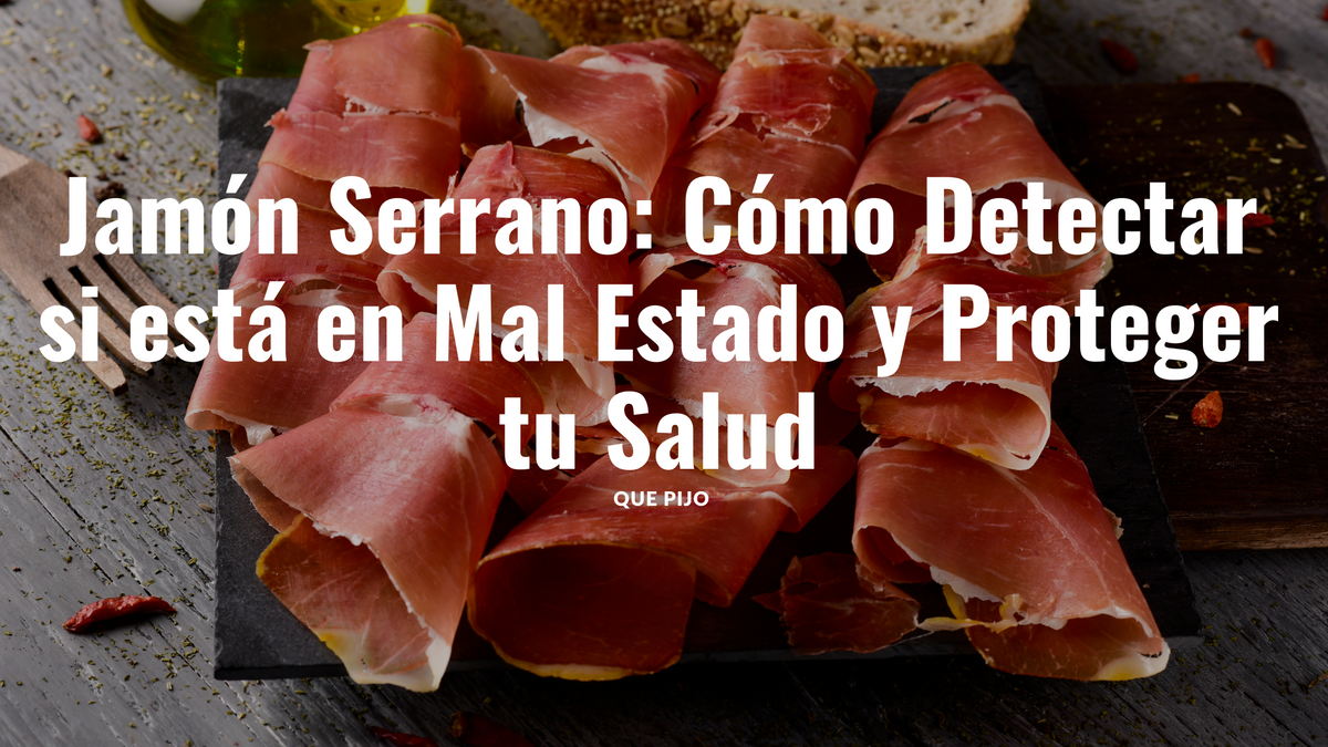 does jamon serrano go bad