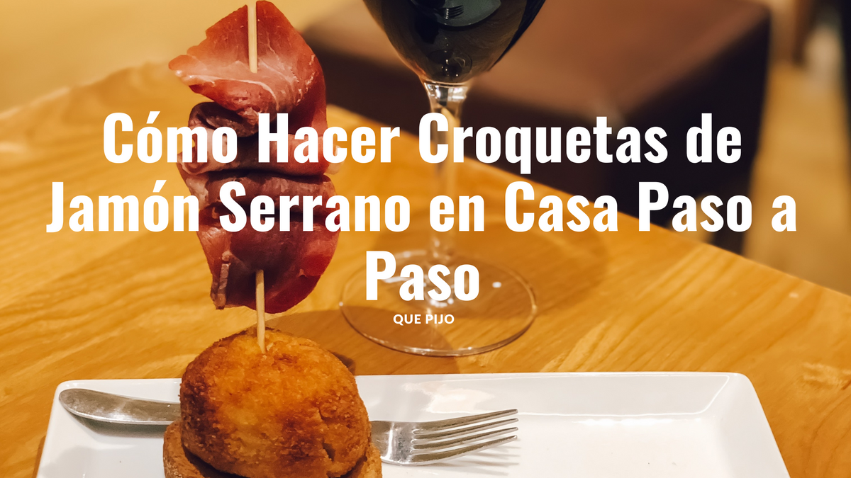Discover how to make irresistible Serrano ham croquettes at home. – QUE ...